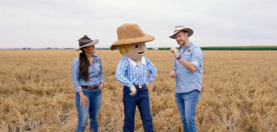 George the Farmer shares the story of agriculture - AustralianFarmers